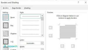 3 Cara Membuat Garis Batas (Border) Mengitari Teks Dokumen Word dengan ...