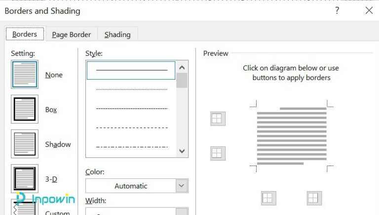 3 Cara Membuat Garis Batas (Border) Mengitari Teks Dokumen Word dengan ...