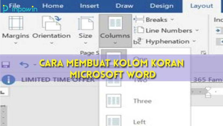 7 Cara Membuat Kolom Koran Microsoft Word Terlengkap Baru