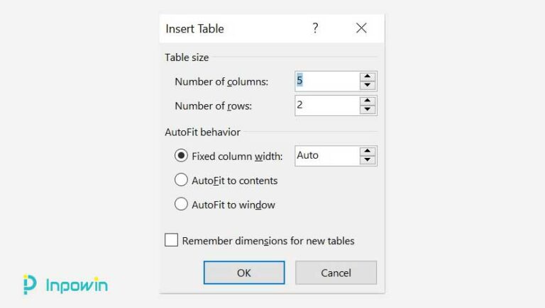 4 Cara Membuat Table Microsoft Word dengan Fitur Table